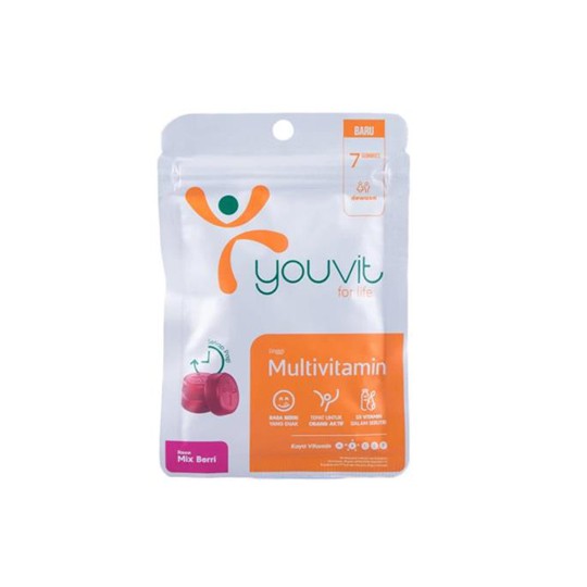 Jual Youvit Multivitamin Gummy Dewasa 1 Sachet Isi 7 Gummy | Shopee Indonesia