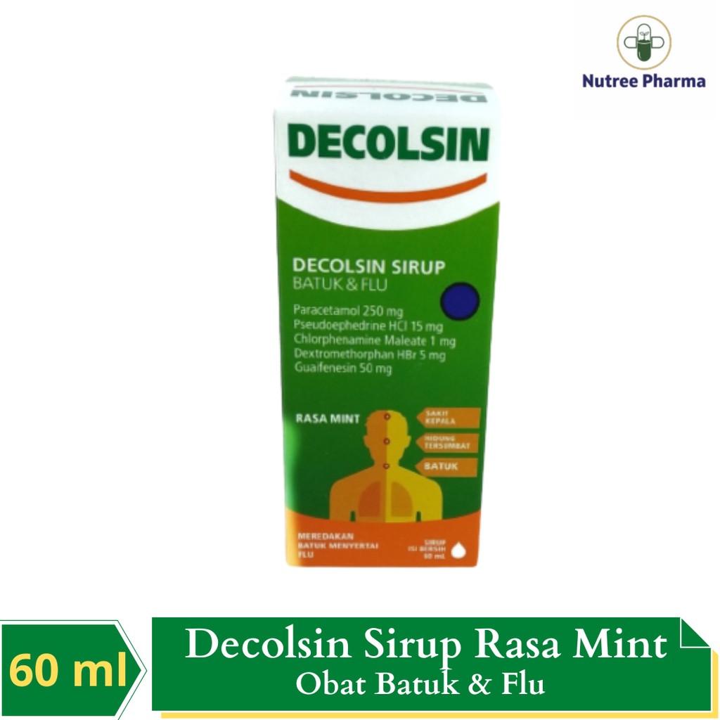 Jual Decolsin Sirup 60 ml - Obat Batuk & Flu | Shopee Indonesia Jual Decolsin Sirup 60 ml - Obat Batuk & Flu | Shopee Indonesia