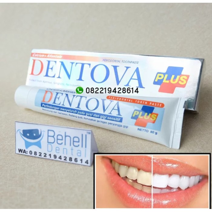 Jual Pasta Gigi Kesehatan / Dentova Plus / Obat Sariawan / Penghilang ...