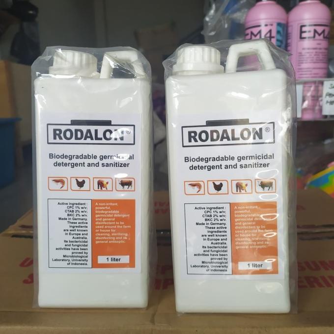 Jual Rodalon 1Ltr Disinfektan untuk kandang Hewan | Shopee Indonesia