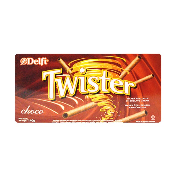 Jual Twister Wafer Roll Black // Choco Ktk 140g | Shopee Indonesia