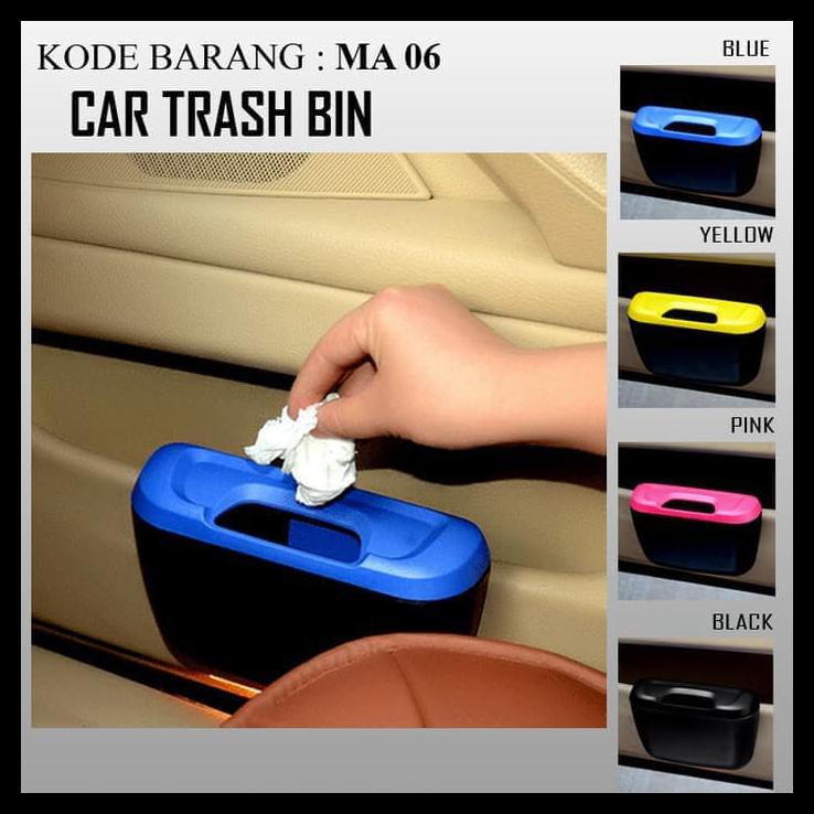 Jual Tempat Sampah Mobil Samping Dashbord Trash Bin Interrior Tissue ...