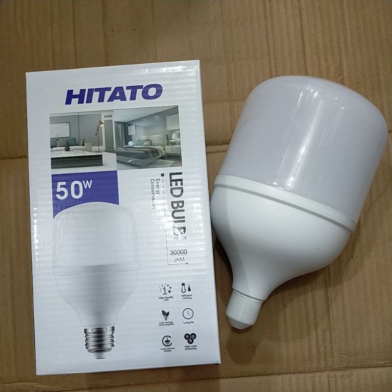Jual Lampu LED Hitato allesco 50 watt botol tabung kapsul Bulb | Shopee ...