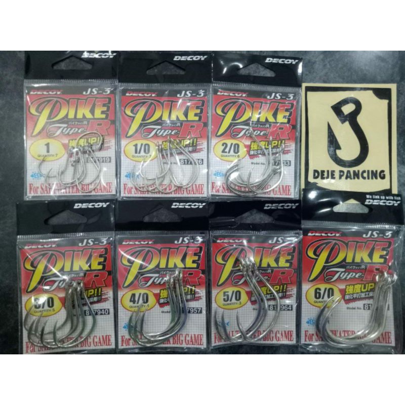 Jual Jigging Hook Decoy Pike JS3 Type R | Shopee Indonesia