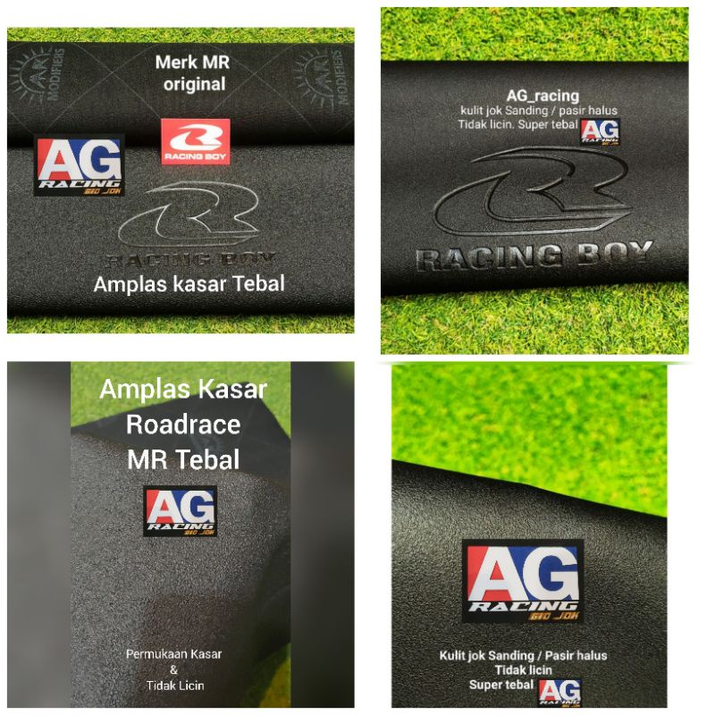 Jual ag_racing kulit jok motor catur, amplas, carbon MR / sarung jok ...