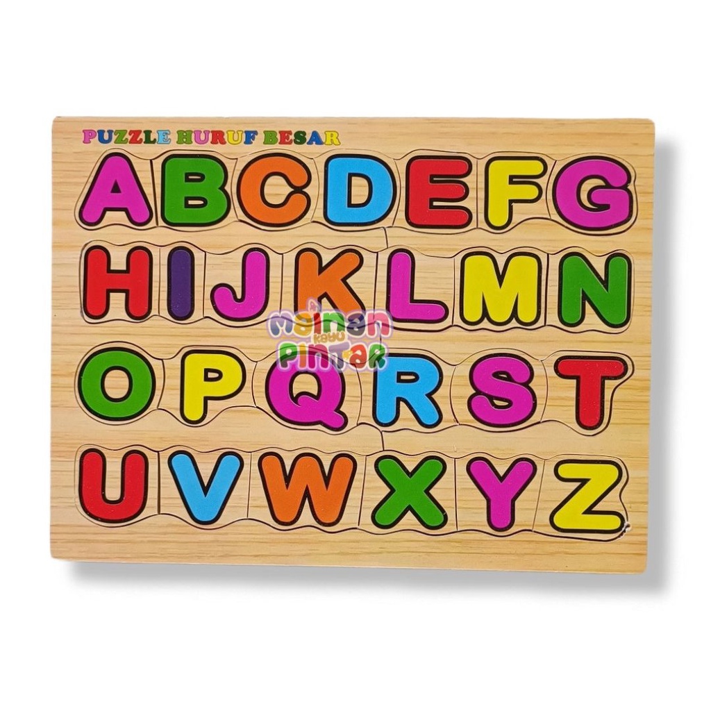 Jual Paket Puzzle Kayu Pembelajaran Isi 4 Puzzle Huruf hijaiyah ...