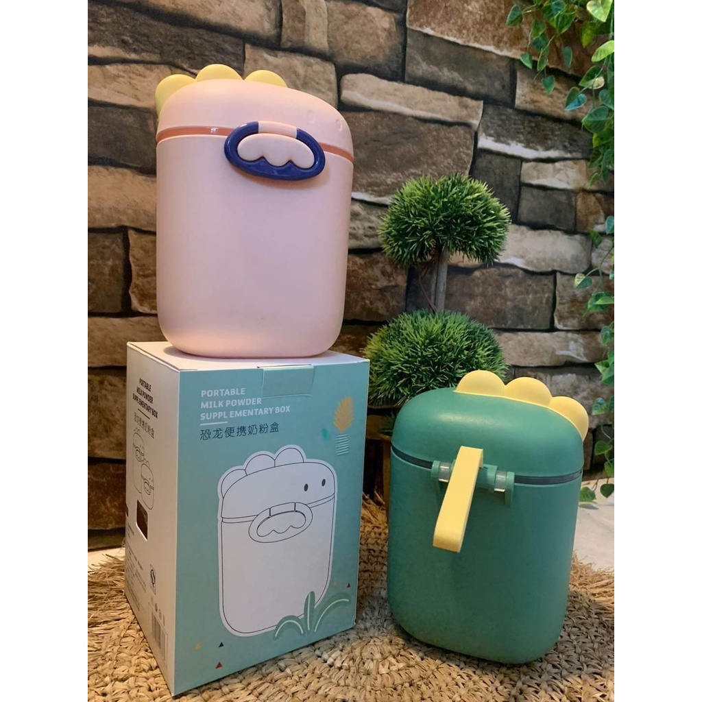 Jual BOX SUSU DINO - TEMPAT KOTAK SUSU BENTUK DINO | Shopee Indonesia