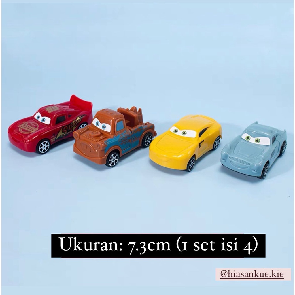 Jual Topper Isi 4pcs Mobil Mobilan Thomas Car Lalu Lintas Sign Hiasan ...