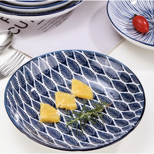 Jual [P007] NUBI - Piring Nordic 20 cm / Ceramic Plate / Japan style ...