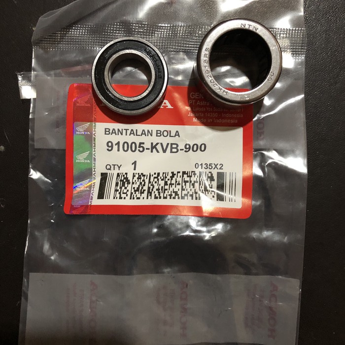Jual ORIGINAL: Bearing Lahar Bambu Set CVT Pully Honda Vario Beat Spacy ...