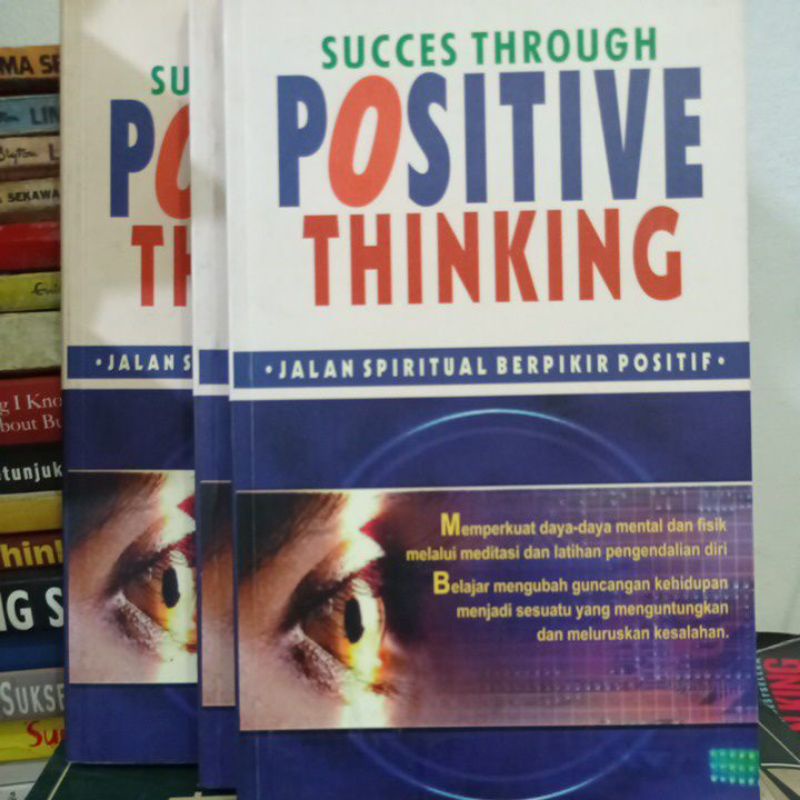 Jual BUKU SUCCES THROUGH POSITIVE THINKING | Shopee Indonesia