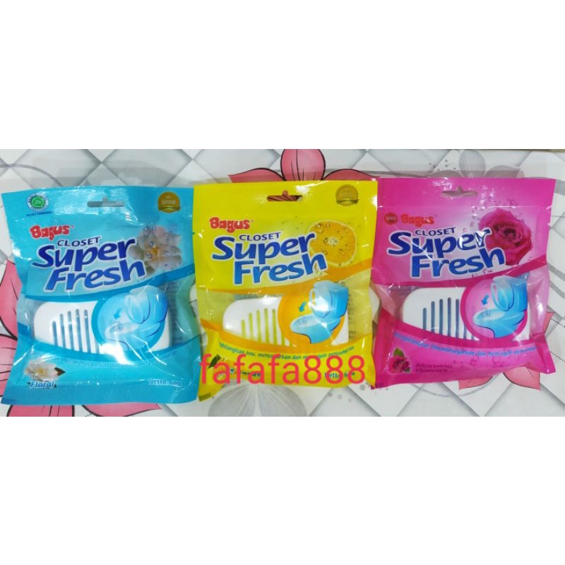 Jual Bagus Closet Super Fresh 60 Gram | Shopee Indonesia