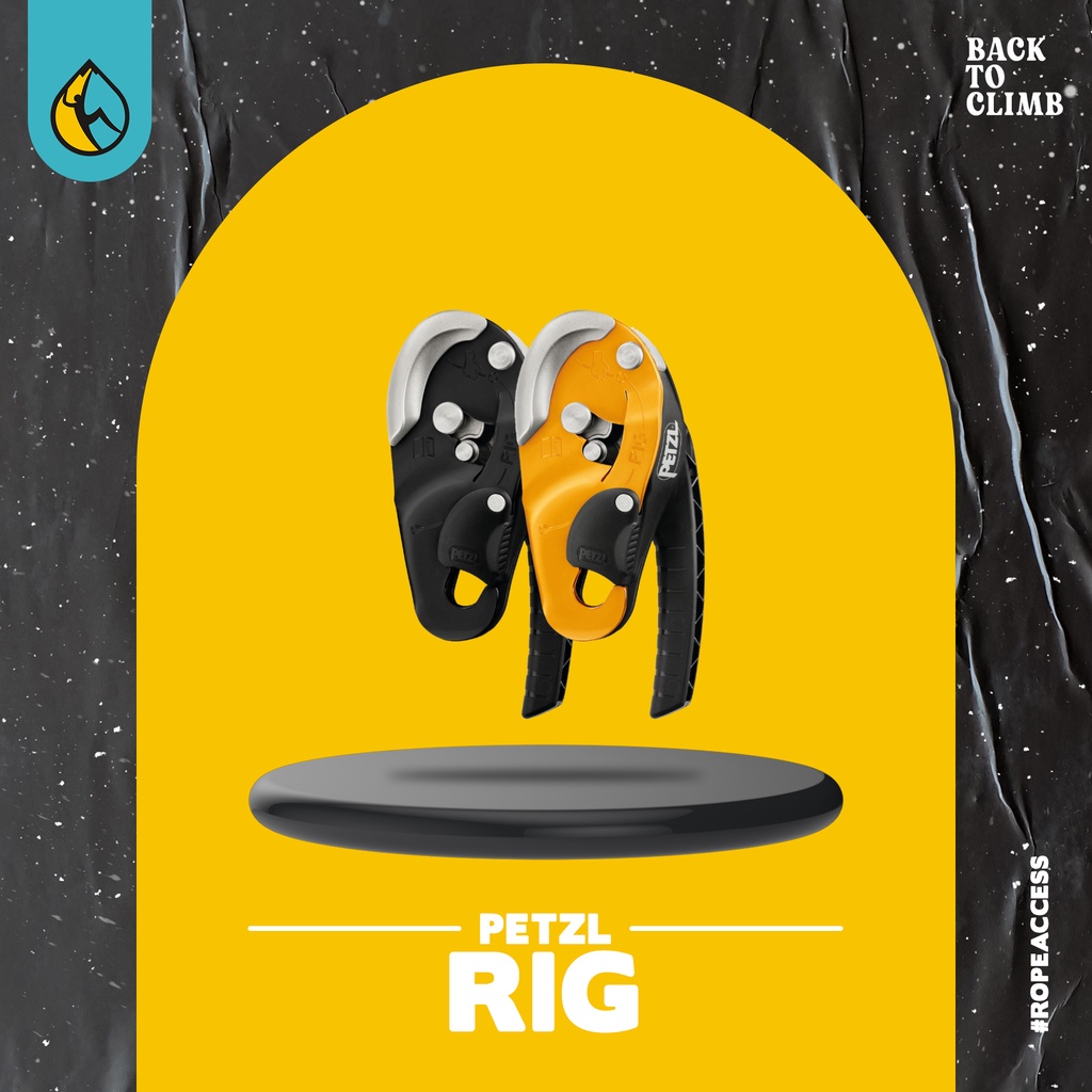 Jual Petzl Rig Descender Safety Rescue Industry Murah | Shopee Indonesia