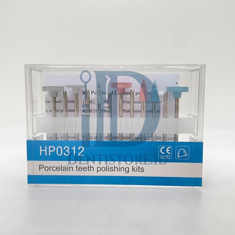 Jual Porcelain Teeth Polishing Kits HP0312 Bur Poles Porcelain Kit ...