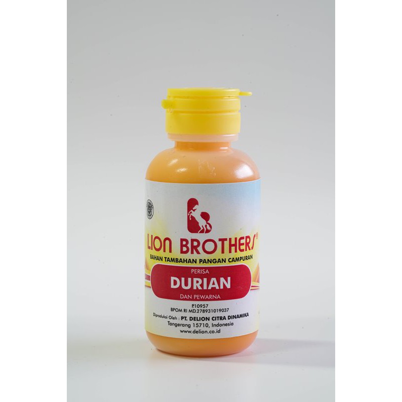 Jual Perisa / Pasta Durian Lion Brothers botol 60 CC | Shopee Indonesia