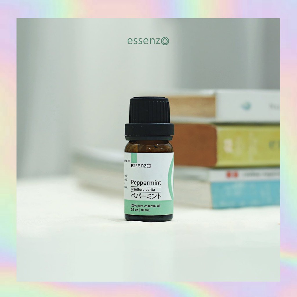 Jual Essenzo Peppermint Essential Oil - Mengatasi sakit kepala dan migrain | Shopee Indonesia