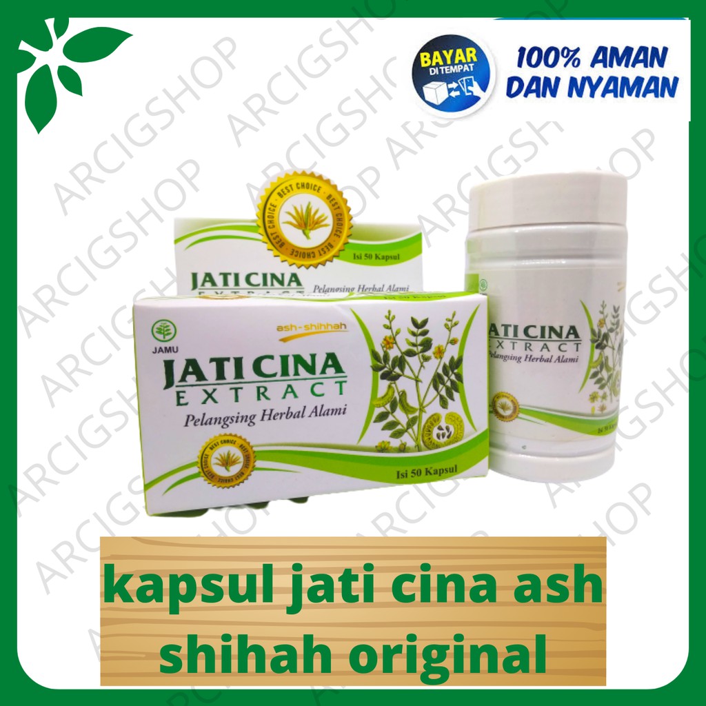 Jual KAPSUL DAUN JATI CINA ASHIHAH - isi 60kapsul ash shihah | Shopee ...