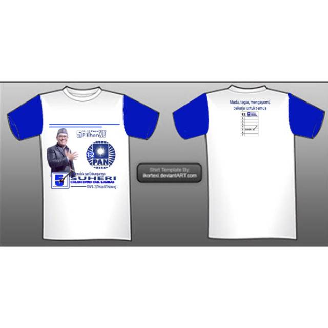 Jual deposit contoh kaos partai | Shopee Indonesia