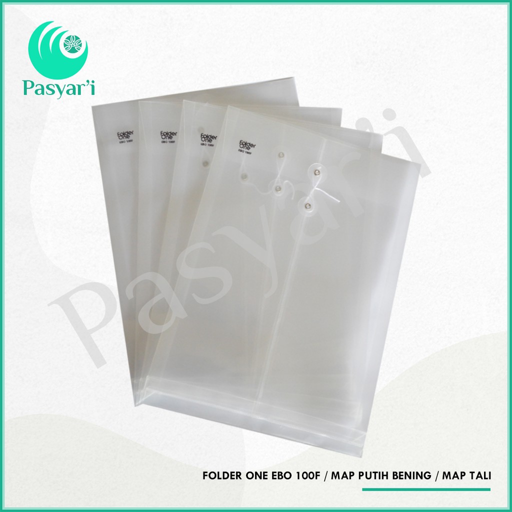 Jual Folder one EBO 100F Map Putih Bening Map tali | Shopee Indonesia