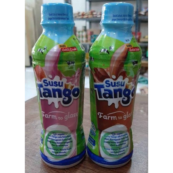 Jual susu uht tango botol 250 ml 3 varian rasa vanilla coklat ...