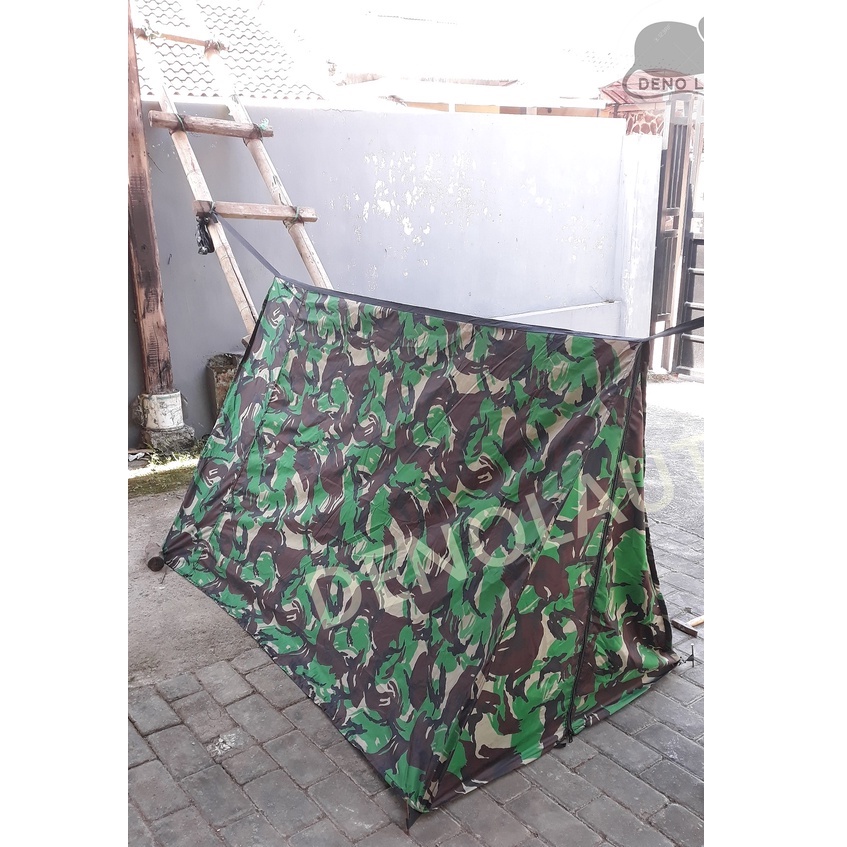 Jual Tenda Loreng Standar TNI Militer Tenda Perorangan TNI Anti Air ...