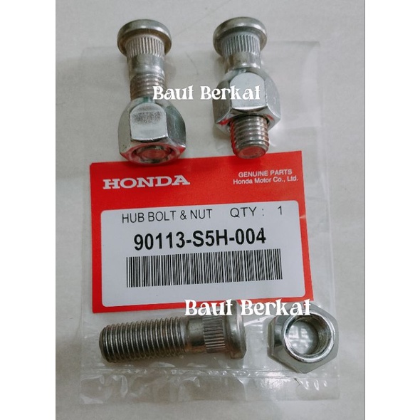 Jual baut mur roda honda jazz mobilio brio crv brv hrv city baut roda ...