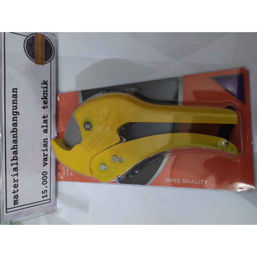Jual Gunting Pipa 42 mm Tang Potong Pipa Pvc Selang Tubing Cutter Besar Alat Potong Paralon 1 1/ ...