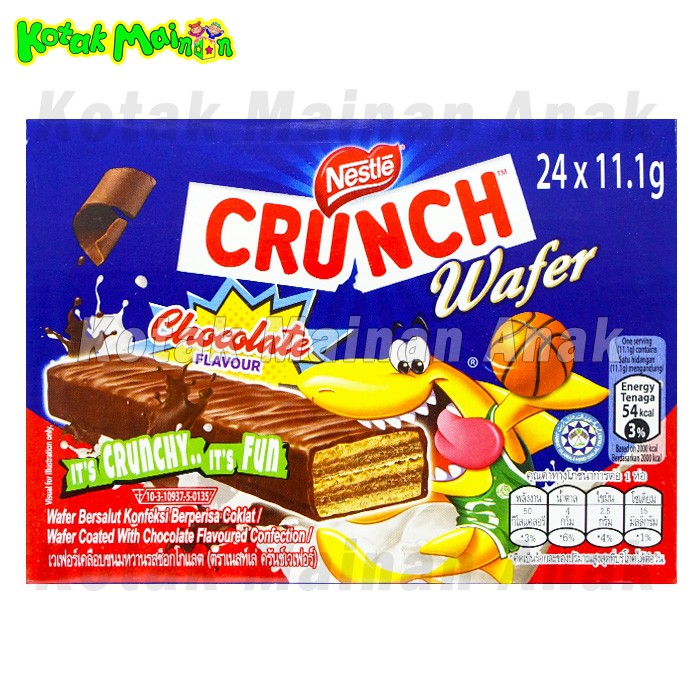 Jual Cemilan Coklat Wafer Nestle Crunch Wafer Makanan Biskuit Chocolate ...