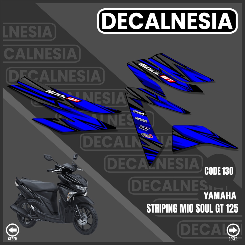 Jual Stiker Striping Mio Soul GT 125 ALL NEW Sticker Motor Yamaha ...