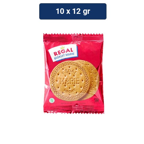 Jual Regal Biskuit marie 12 gr (10 Sachet/Renceng) | Shopee Indonesia
