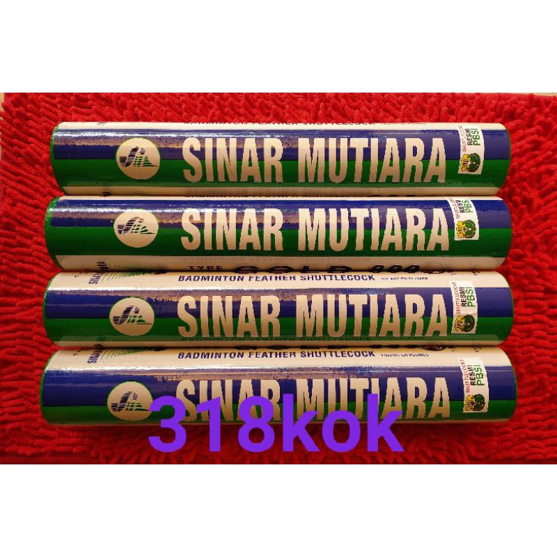 Jual Shuttercock Sinar Mutiara GOLD 800 Badminton Bulutangkis Original ...
