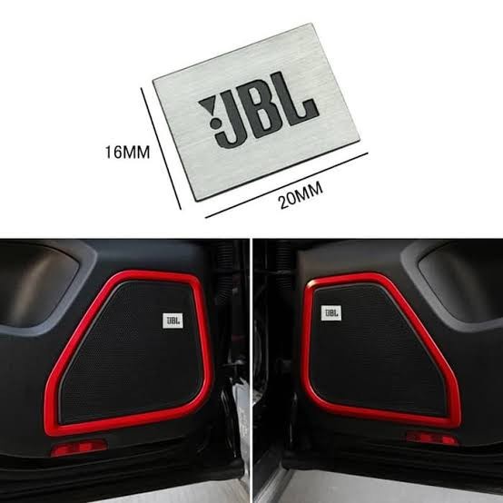 Jual Emblem Sticker Logo JBL 3D Alumunium Sticker Decals JBL Audio ...