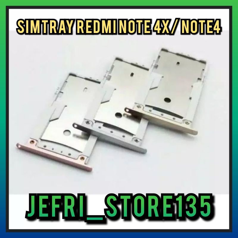Jual SIMTRAY SIM LOCK DUDUKAN TEMPAT SIM CADR XIAOMI REDMI NOTE 4X/ NOTE 4 | Shopee Indonesia