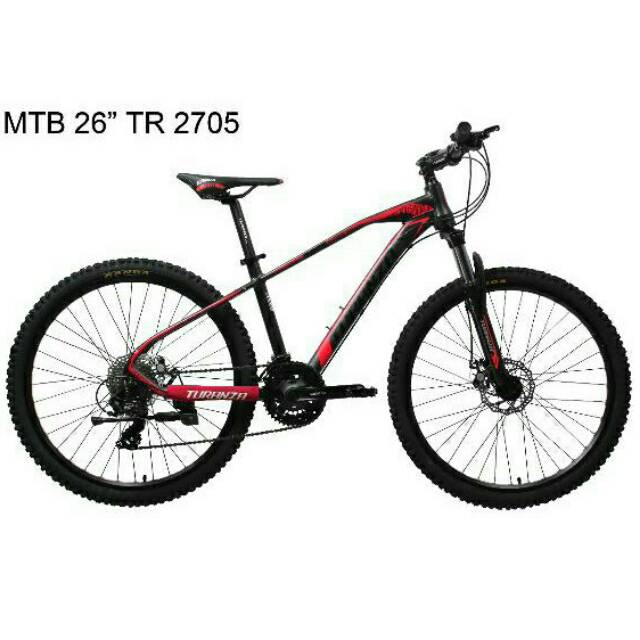 Jual Turanza 2705 alloy Sepeda Mtb Sepeda Gunung 26 inc 24 Speed ...