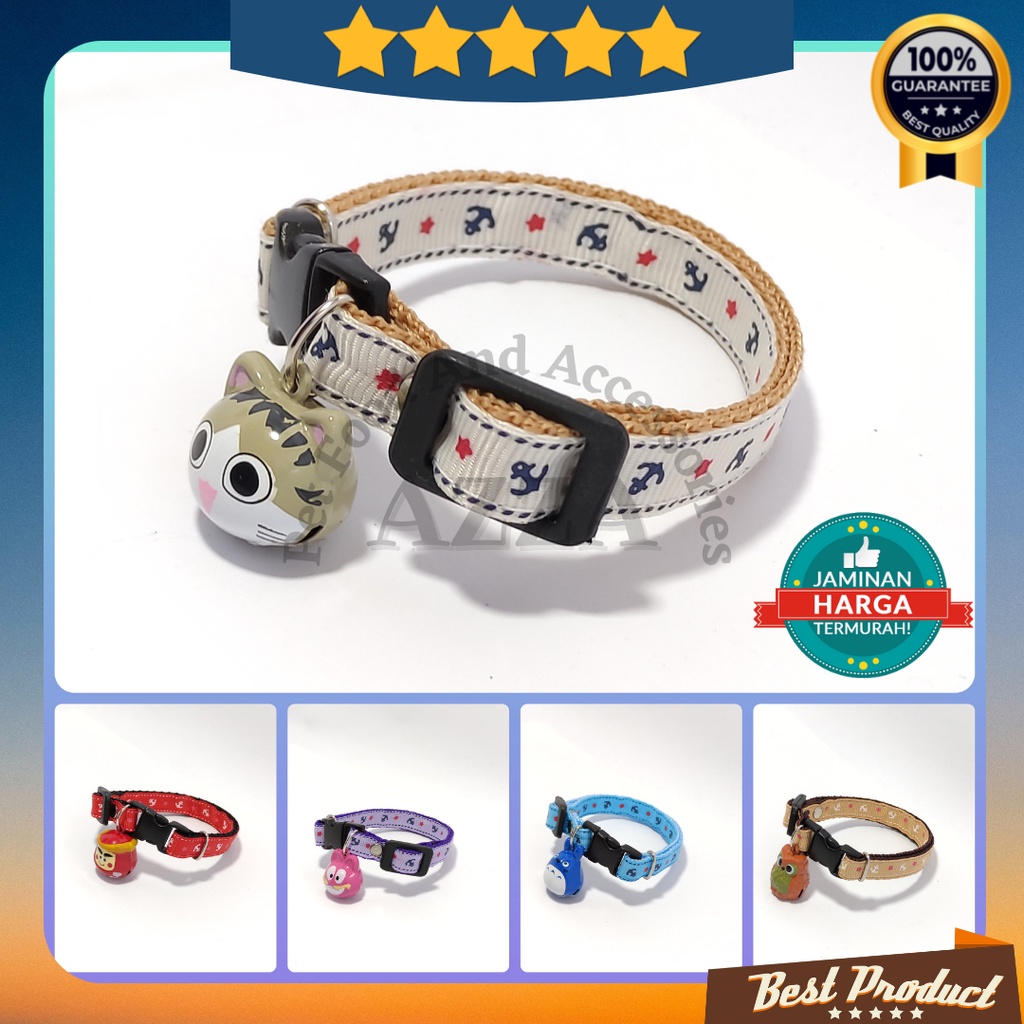 Jual Kalung Kucing Lucu Lonceng Boneka Motif Jangkar Kualitas Premium ... Jual Kalung Kucing Lucu Lonceng Boneka Motif Jangkar Kualitas Premium ...