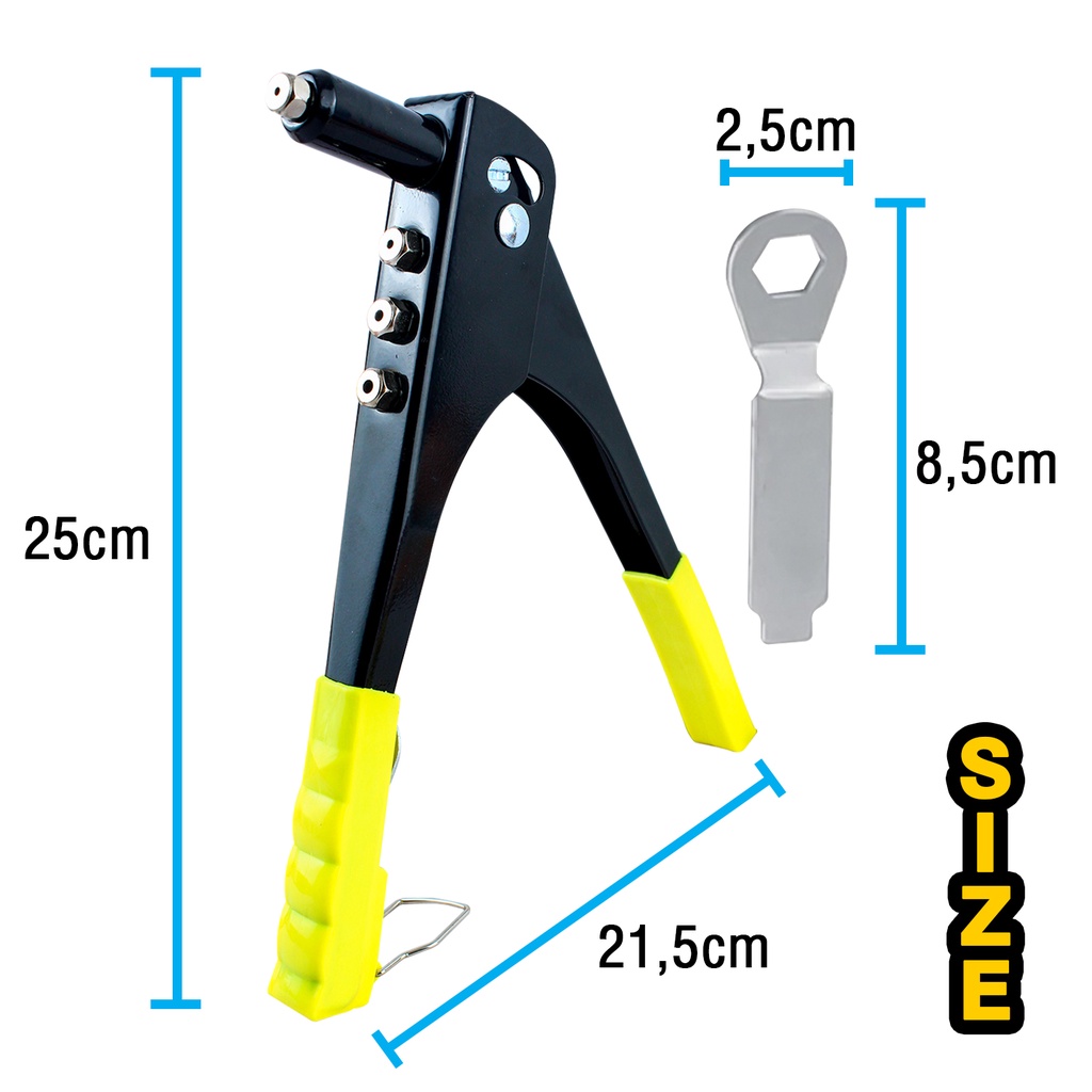 Jual PA HAND RIVETER TORA GT-HR1823/TANG RIVET/TANG RIPET/TANG ...