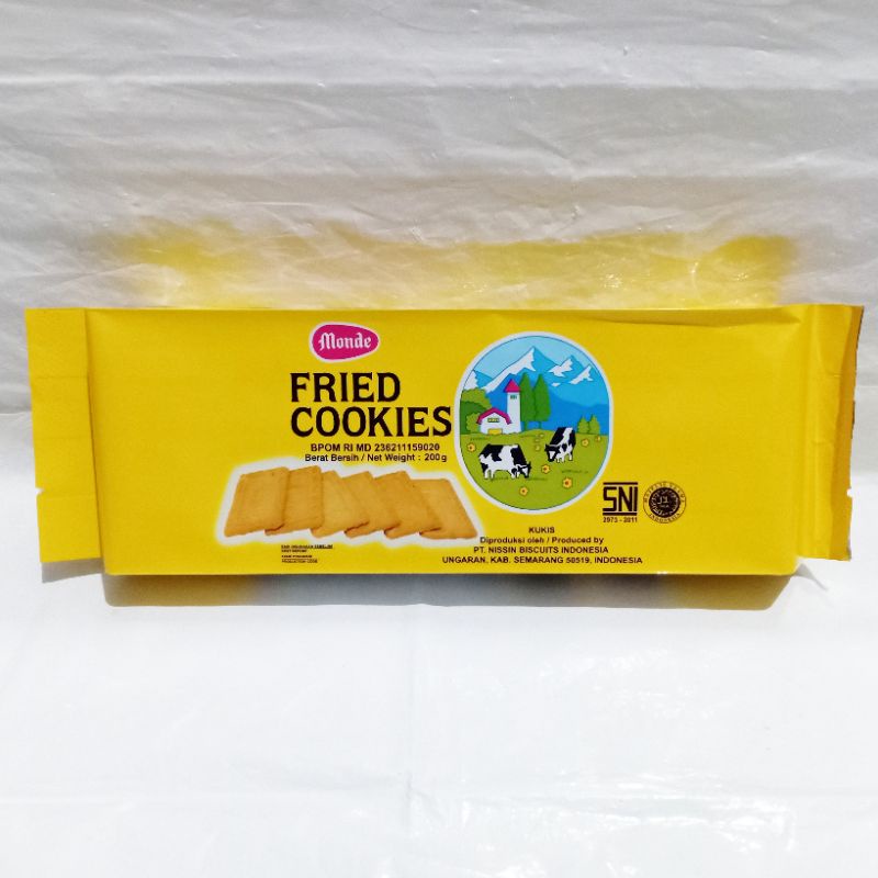 Jual Monde Fried Cookies 200gr | Shopee Indonesia