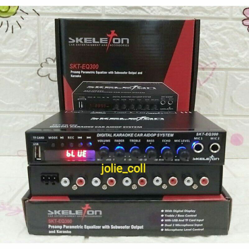 Jual Parametrik equalizer SKELETON SKT-300 bisa bluetooth produk terbaru | Shopee Indonesia