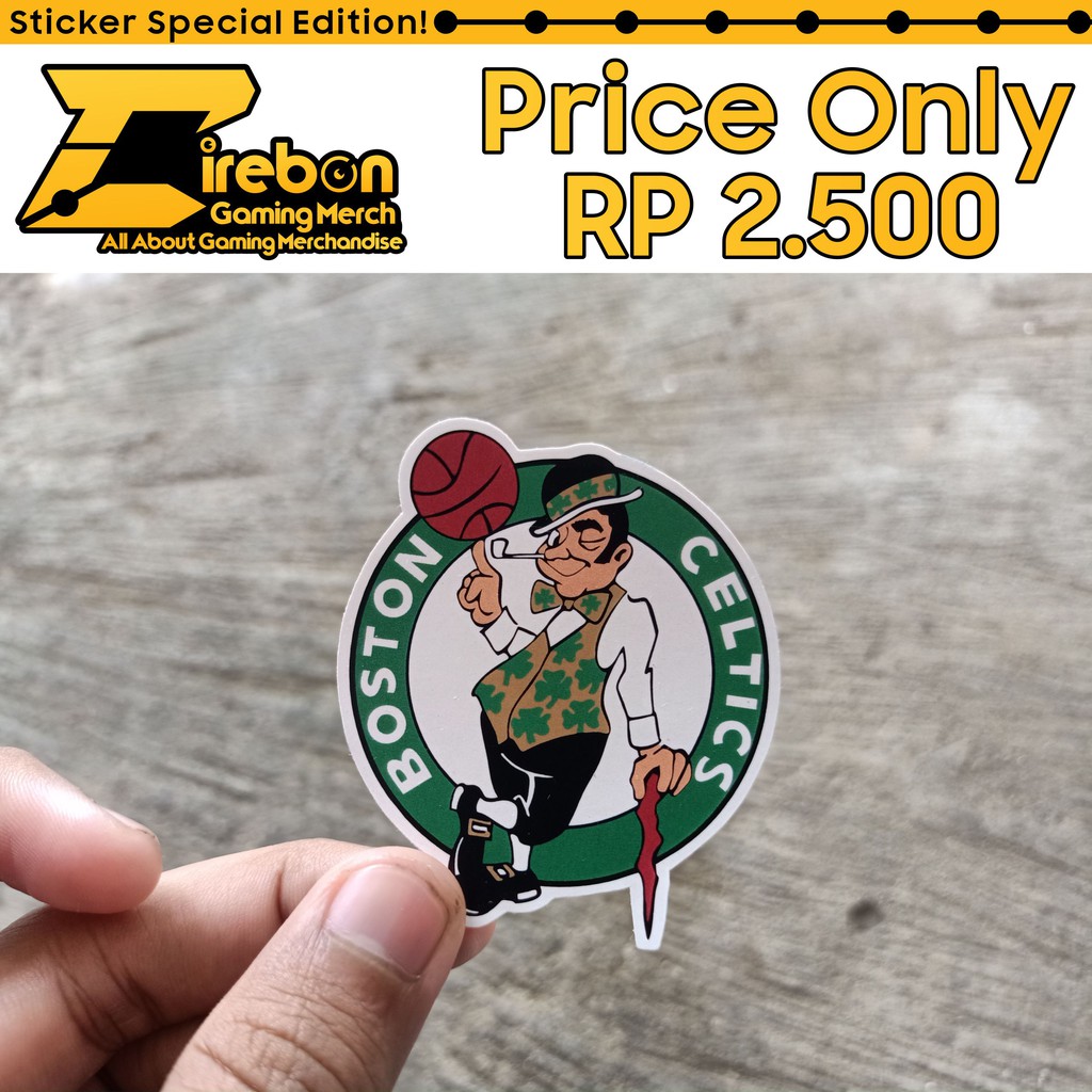 Jual Sticker Stiker Nba Boston Celtics | Shopee Indonesia