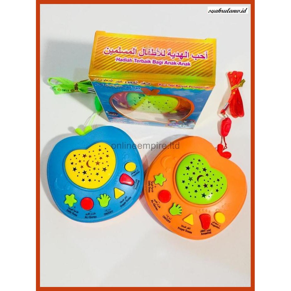 Jual iyabnaniam- mainan anak edukatif islam muslim apple learning holy ...