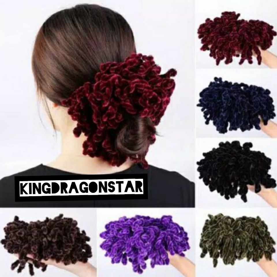 Jual COD IKAT RAMBUT UBUR2 JUMBO / IKAT RAMBUT CENDOL CEPOL 50-100-150 ...