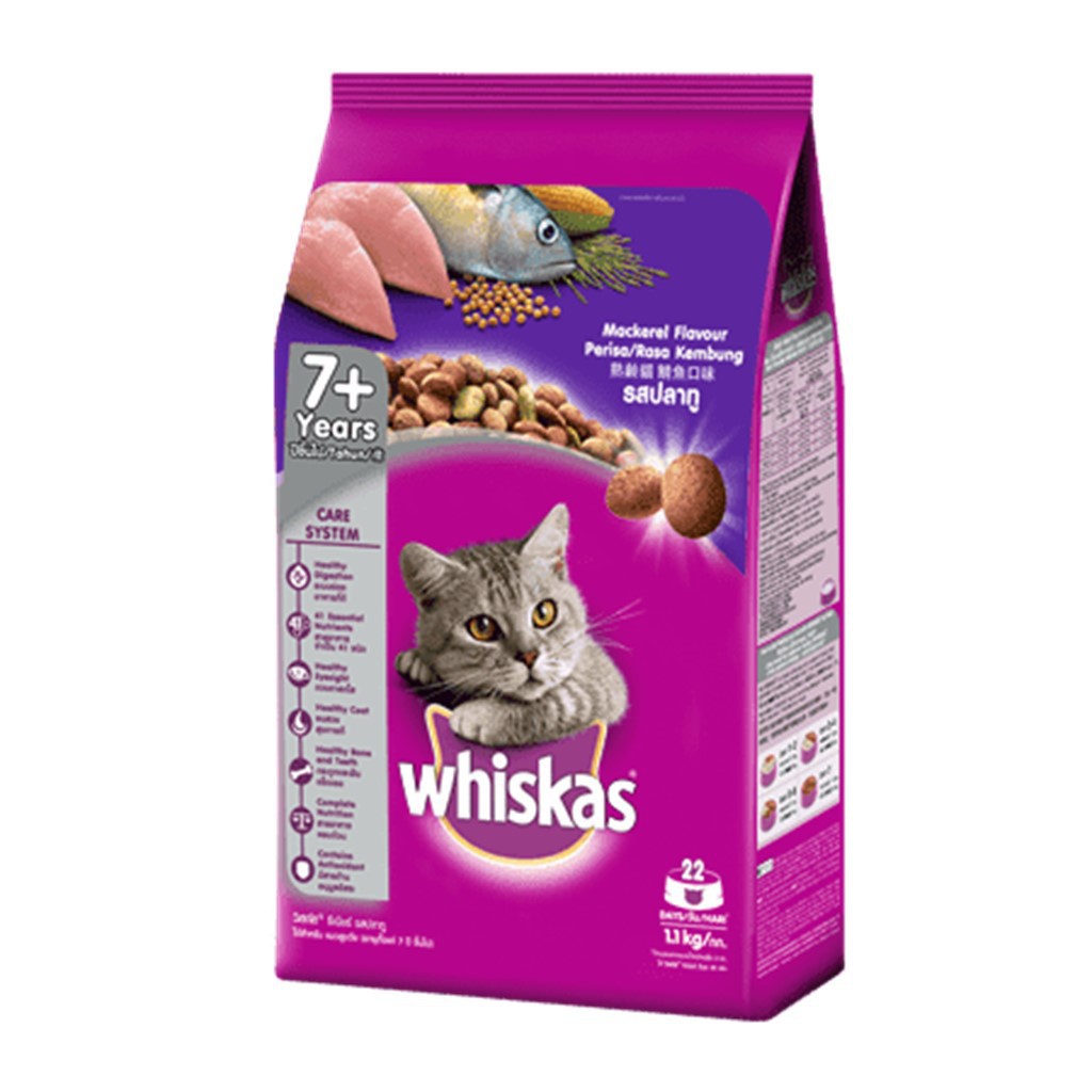Jual Whiskas Adult Dewasa 7+ Years Mackerel Flavour 1.1 Kg | Shopee ... Jual Whiskas Adult Dewasa 7+ Years Mackerel Flavour 1.1 Kg | Shopee ...