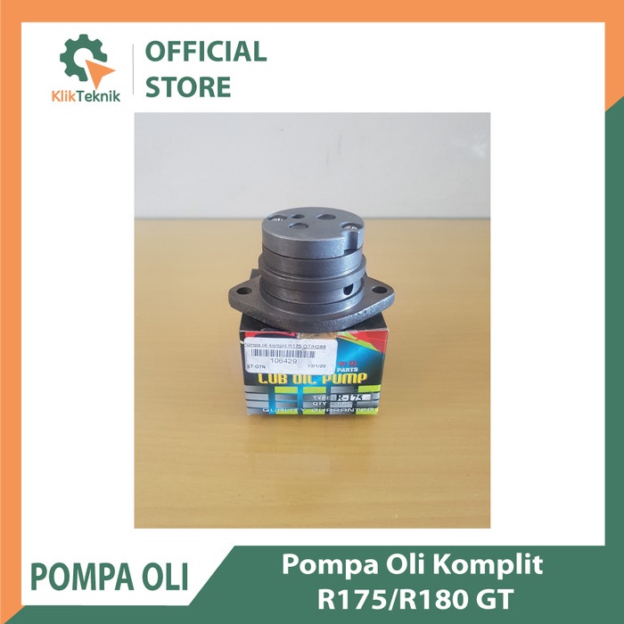 Jual Pompa oli komplit/lub oil pump assy R175/R180 GT | Shopee Indonesia