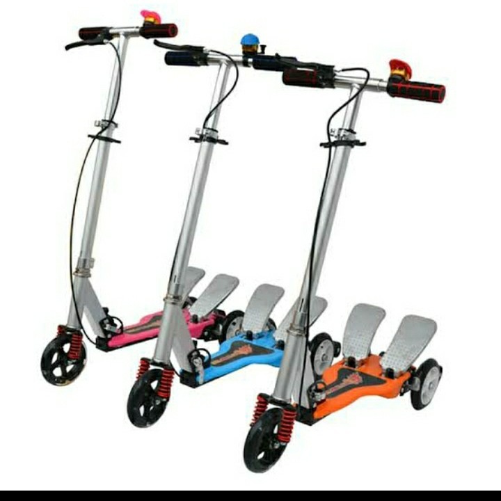Jual KHUSUS GOJEK JOBODETABEK Skuter Scooter pedal /otopet genjot aloy ...