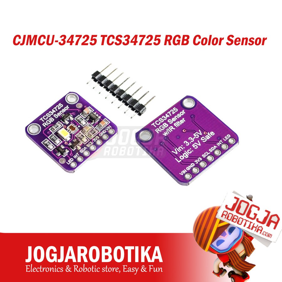 Jual CJMCU-34725 TCS34725 RGB Color Sensor Warna | Shopee Indonesia