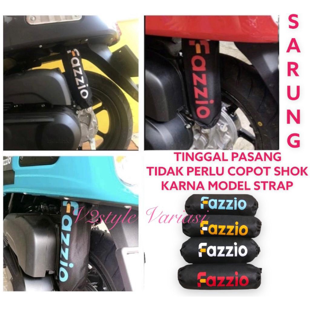 Jual SARUNG SHOCK KULIK SHOK PENUTUP SKOK FAZZIO KAIN PELINDUNG ...