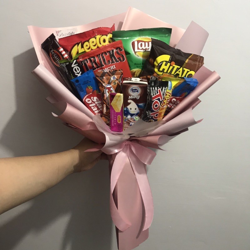Jual Bouquet snack / bucket snack medan / buket wisuda / bouquet ...