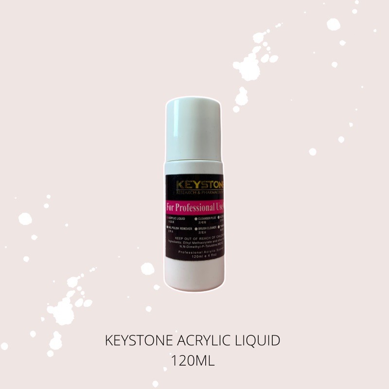 Jual KEYSTONE ACRYLIC LIQUID PEMBENTUK ACRYLIC POWDER 3D FLOWER NAIL ...