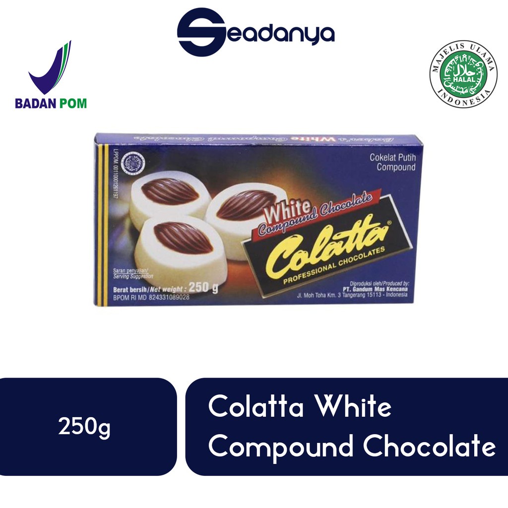 Jual Colatta White Cokelat Compound Chocolate 250g | Shopee Indonesia