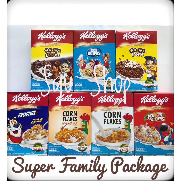 Jual Kellogs kelloggs Super Family Package Cereal | Shopee Indonesia